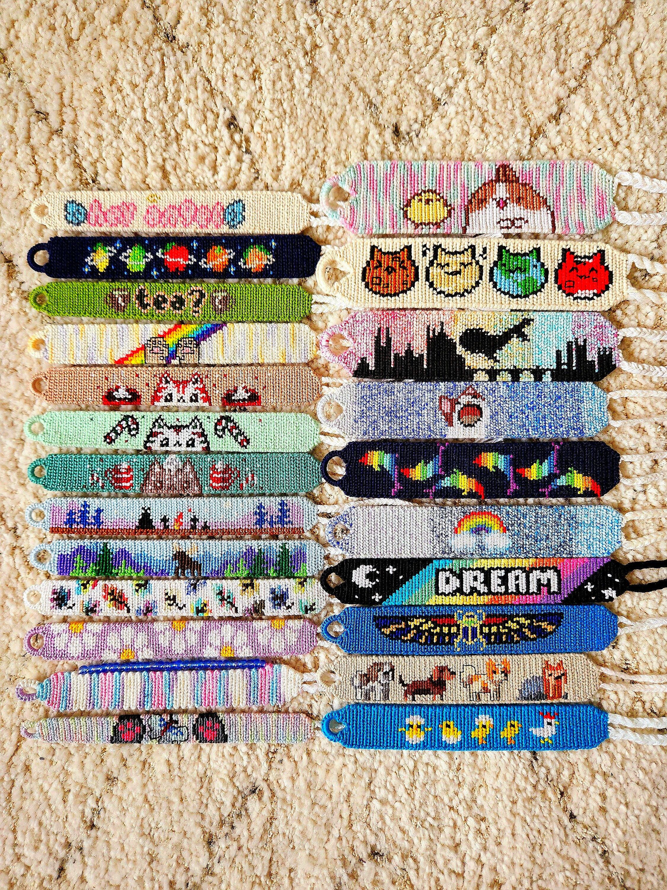 Assorted Bracelets Alpha Woven Knotted Braided Brazilian Handmade ...