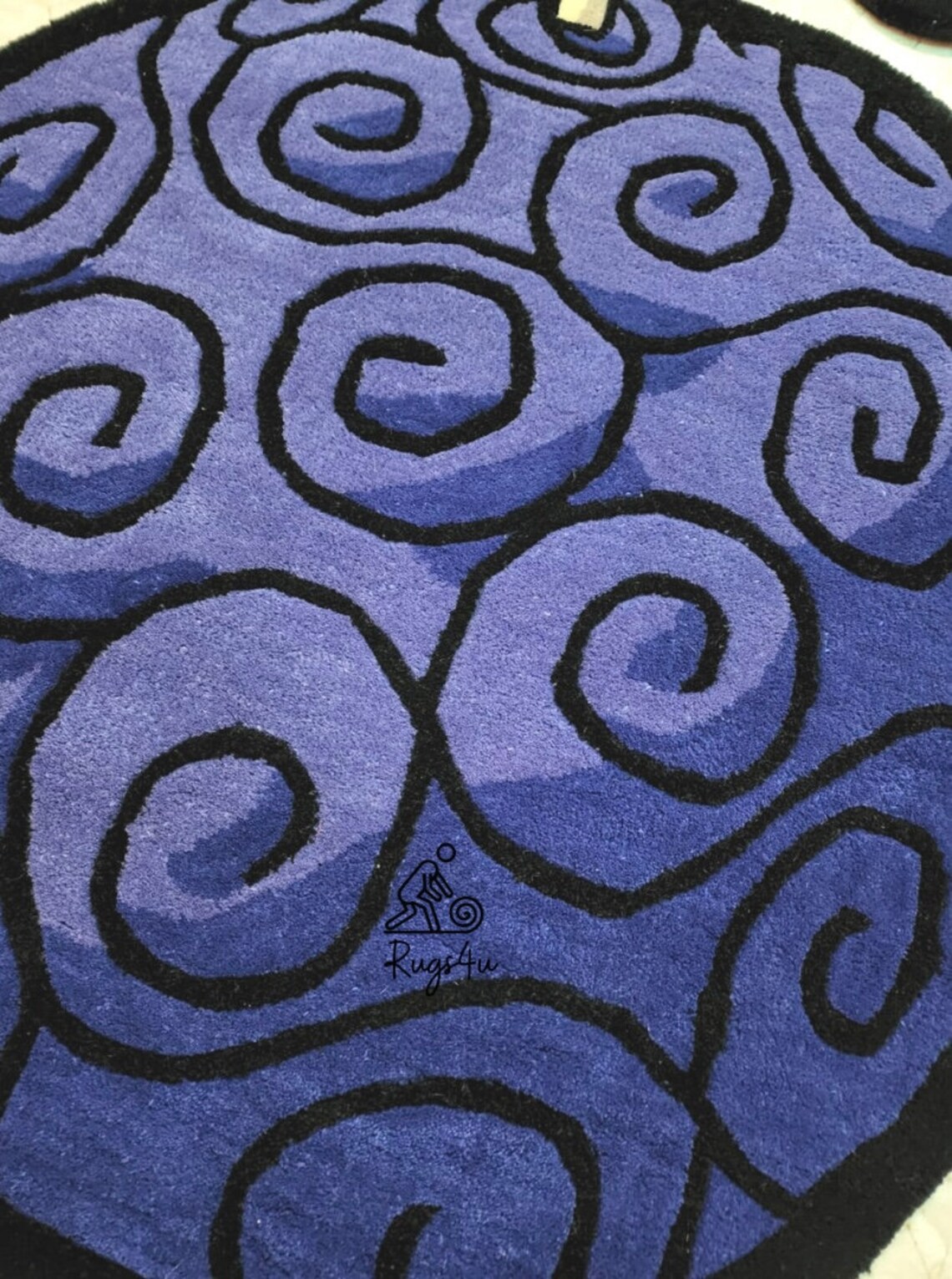 PURPLE DEVIL FRUIT Rug/ Home Decor/ Kids Friendly Rug/ Gift Ideas / 3 X ...