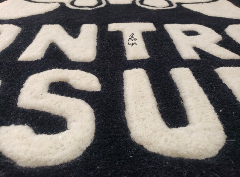 CUSTOM GAMING RUG / Handtufted / Hypebeast Rug / Doormat / Pure Wool ...