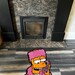 CUSTOM PINK Cartoon RUG / Home Decor/ Handtufted/ Housewarming Gift ...