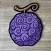 PURPLE DEVIL FRUIT Rug/ Home Decor/ Kids Friendly Rug/ Gift Ideas / 3 X ...