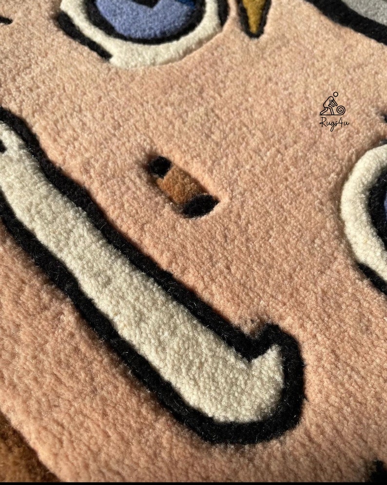 CUSTOM FACE RUG / Fathers Day Gift / Rugs for Kids / Hypebeast Carpet ...