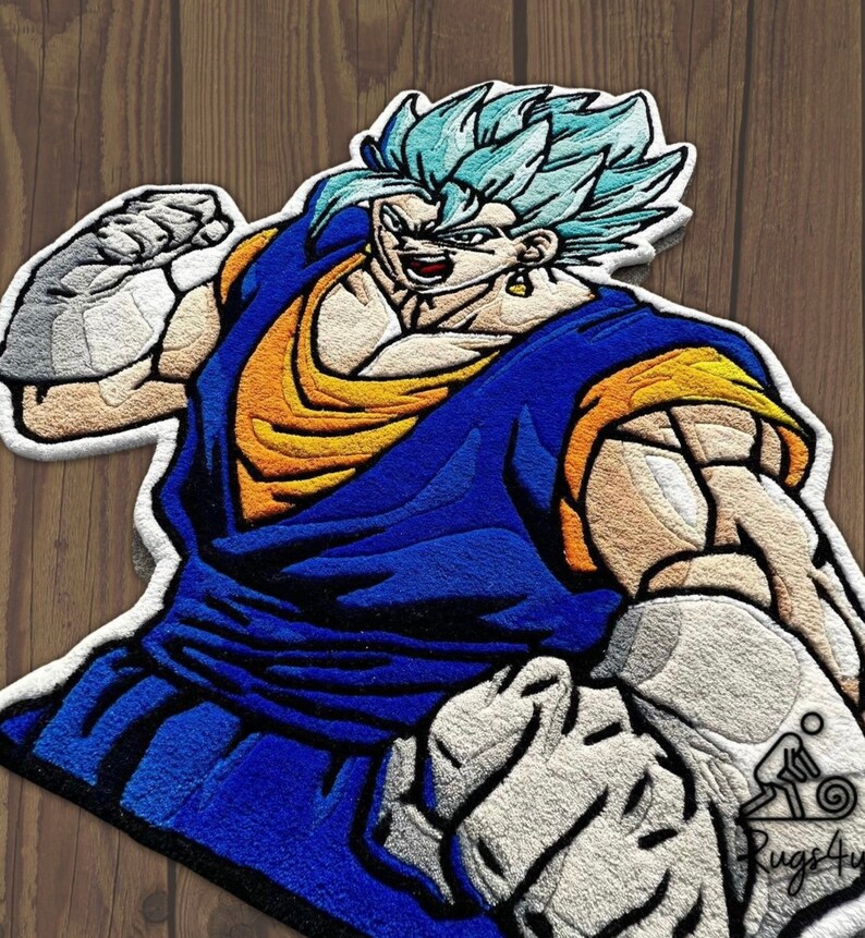 DRAGON BALL CARTOON Rug / Handmade/ Gift for Him / Premium Quality ...