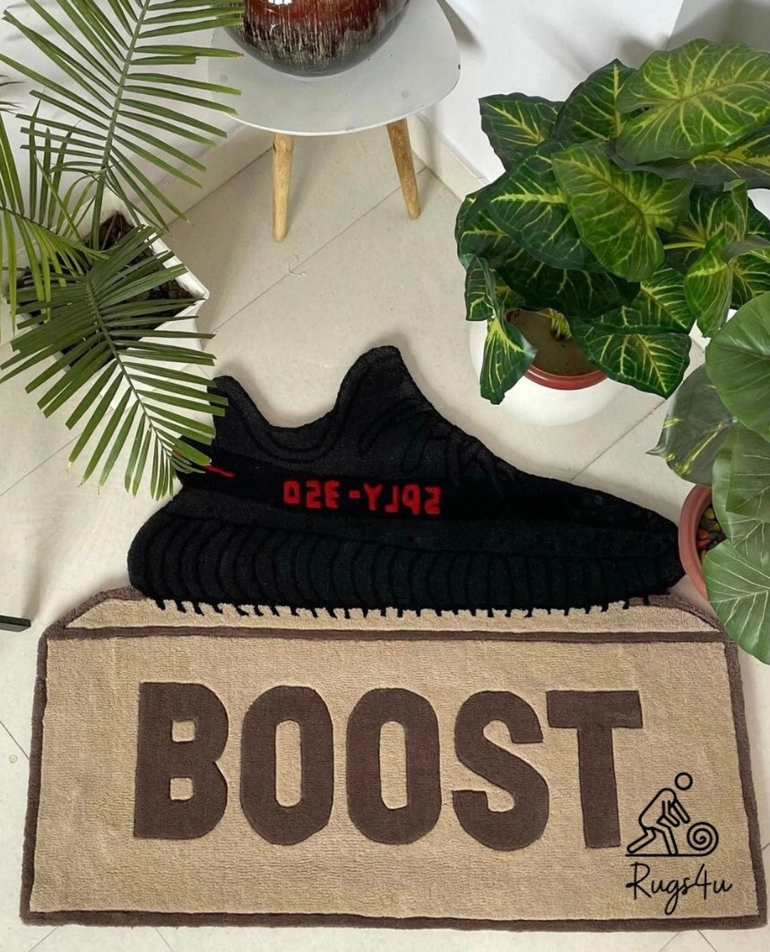 BLACK SHOE RUG/ Handmade/ Gift for Him / Premium Quality / Father’s Day ...