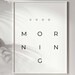 Modern Good Morning Typography Printable Wall Art, Wall Decor ...