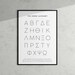 Minimal Greek Alphabet Printable Wall Decor, Digital Art, Classroom ...