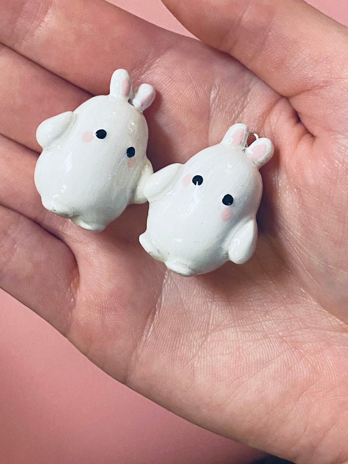 Kawaii Clay Bunny / Rabbit - Etsy