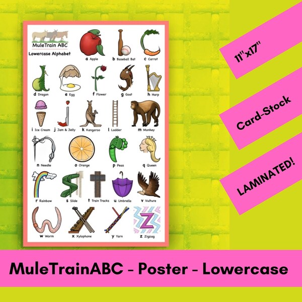 Laminated Phonics Chart - Etsy