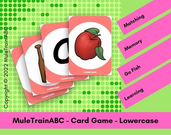 Montessori Phonics Cards Game - Etsy