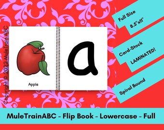 Alphabet Flip Book - Etsy