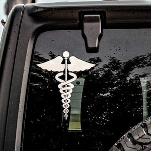 Medical Symbol Vinyl Decal LAPTOP | CAR | PHONE {choose Matte Gloss ...