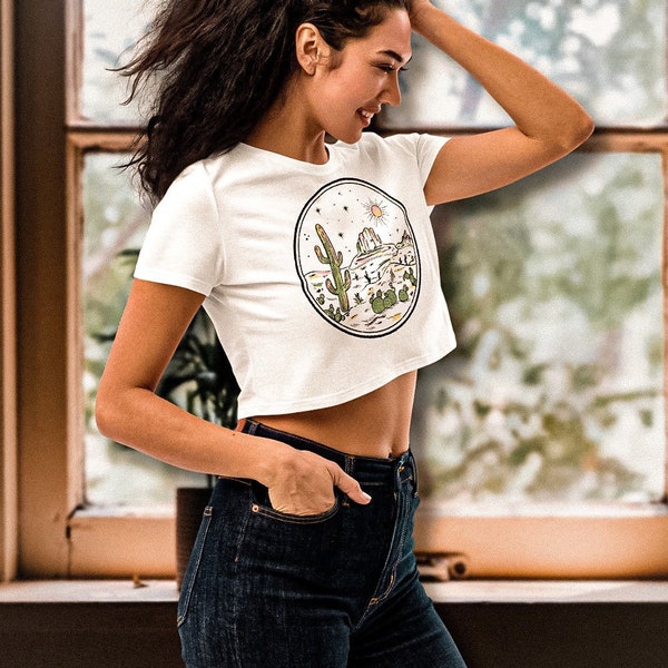 Cactus Crop Top - Etsy