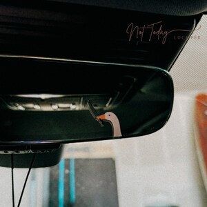 Goose Meme Mirror Peaker Decal ( Funny Goose Holding Knife Cute Sticker ...