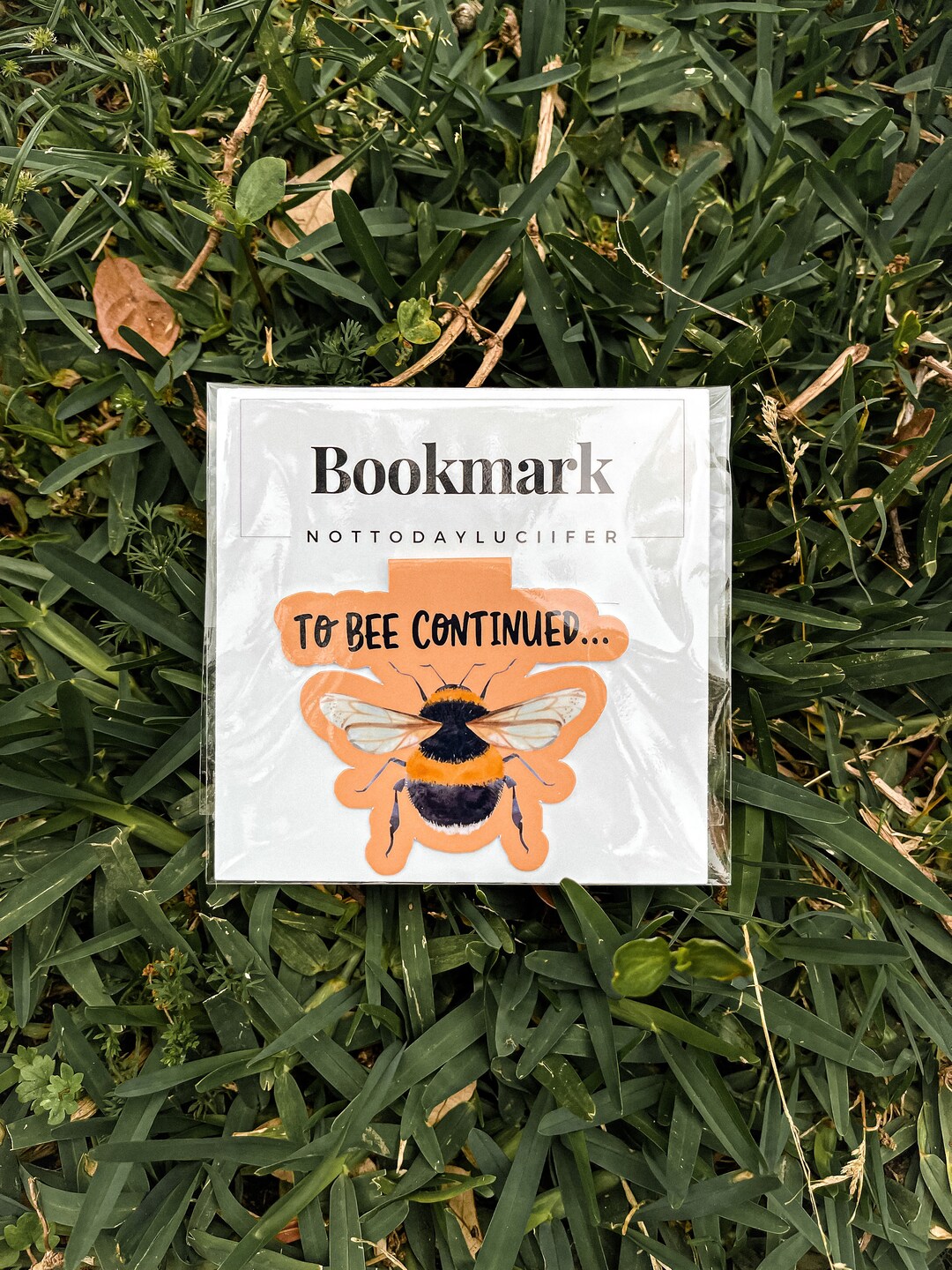 To Bee Continued Bee Bookmark {planner Reading Accessory Cute Bookmark ...