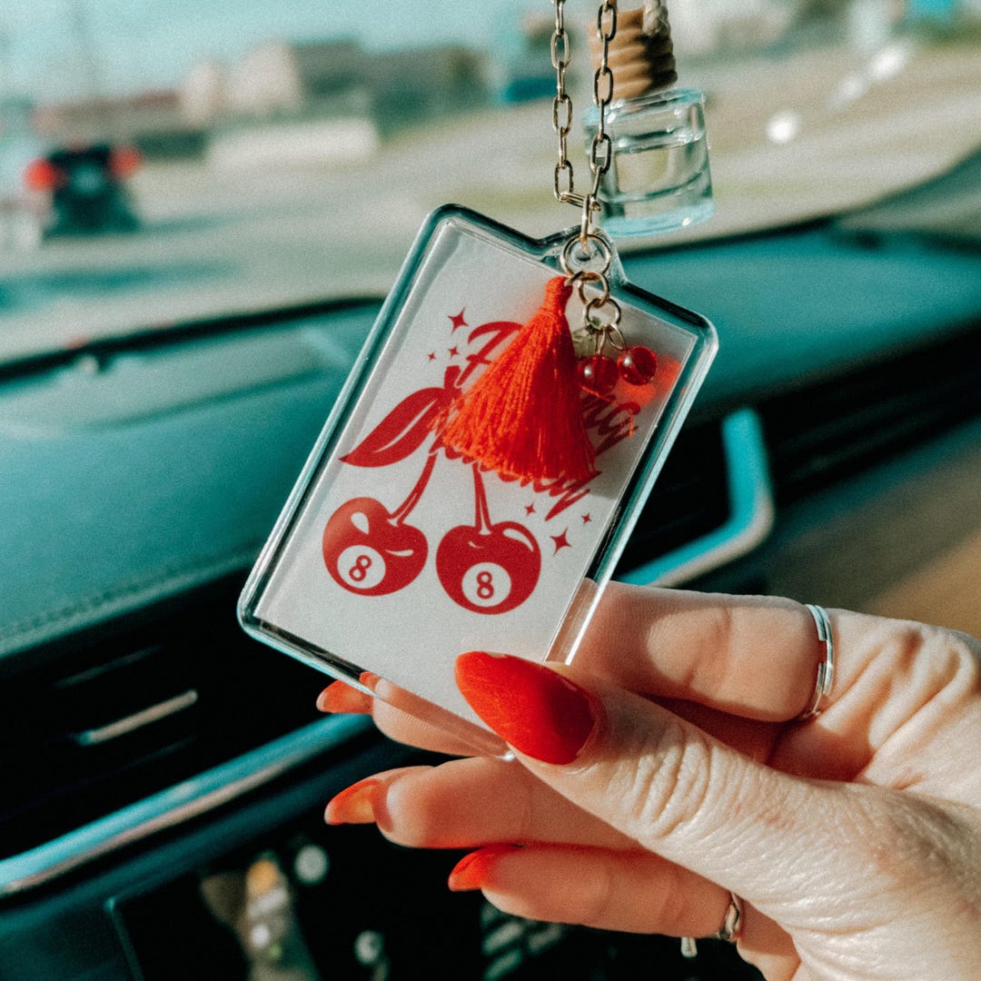 Feelin’ Lucky Car Charm {car Ornament Rear View Mirror Hanging ...