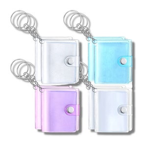 Tiny Mini Small Photo Album Keychain (includes Personalized Photos ...