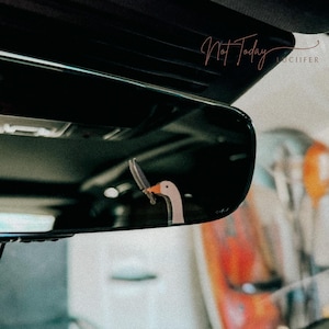 Goose Meme Mirror Peaker Decal ( Funny Goose Holding Knife Cute Sticker ...