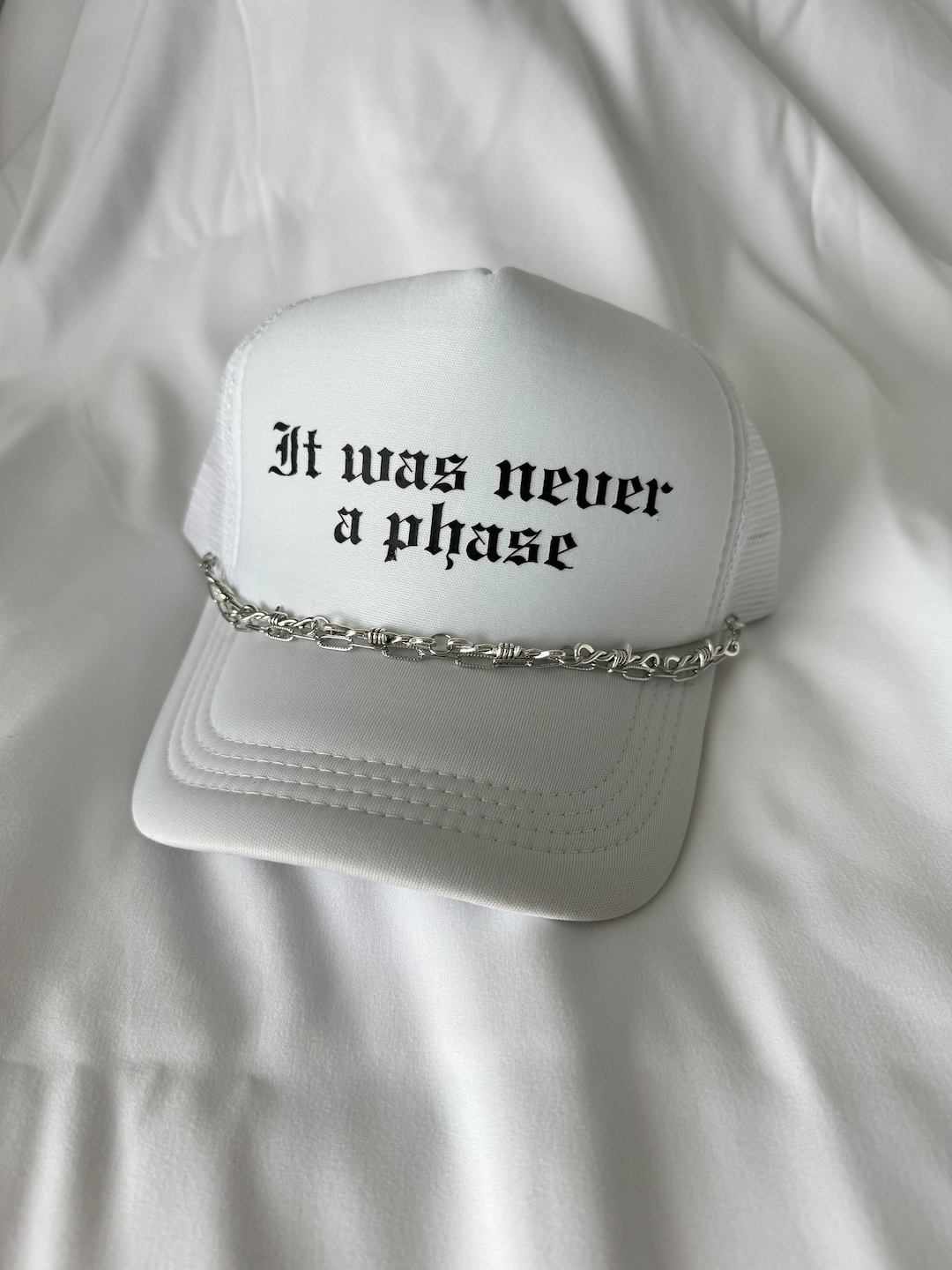 It Was Never a Phase Foam Trucker Hat {cute Trucker Hat Funny Elder Emo ...