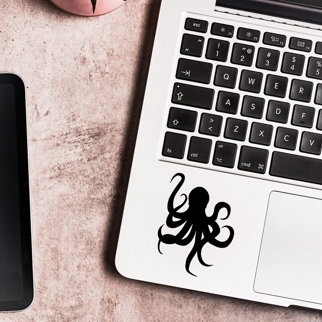 Octopus Vinyl Decal LAPTOP | CAR | PHONE {choose Size Color Matte Gloss ...