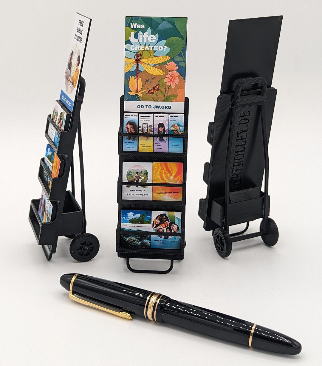 JW Trolley Literature Cart Model - Etsy UK