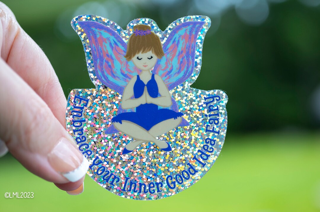 Fairy Glitter Vinyl Decal Sticker for Laptop for Mug for Vehicle ...