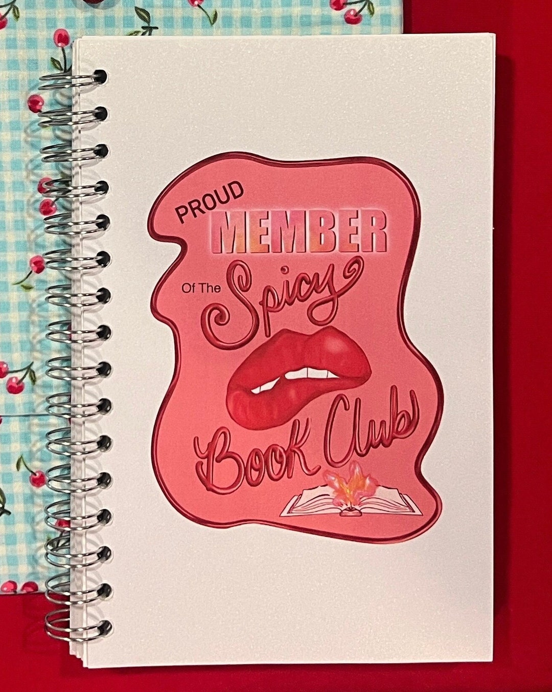 Spicy Book Club Journal for Her Birthday for Book Lover Personalized ...