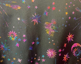 1873 Old Chart of the Solar System Astronomy Map of the Cosmos Print ...