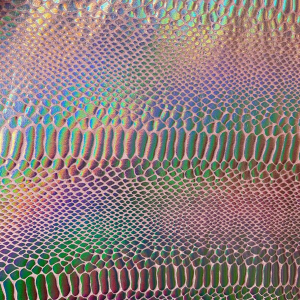 Rainbow Snakeskin - Etsy