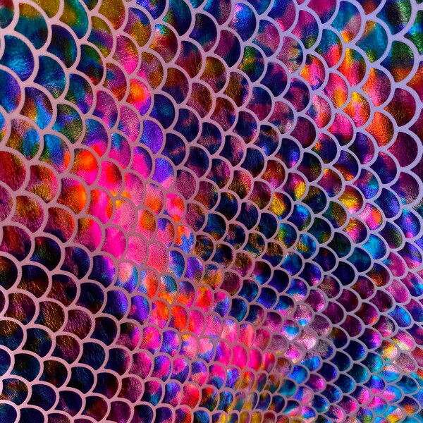 Tie Dye Scale Stretch Fabric - Etsy