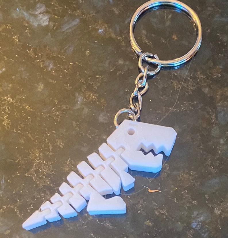 Flexi-rex: Flexible T-rex Dinosaur Toy/keychain - Etsy