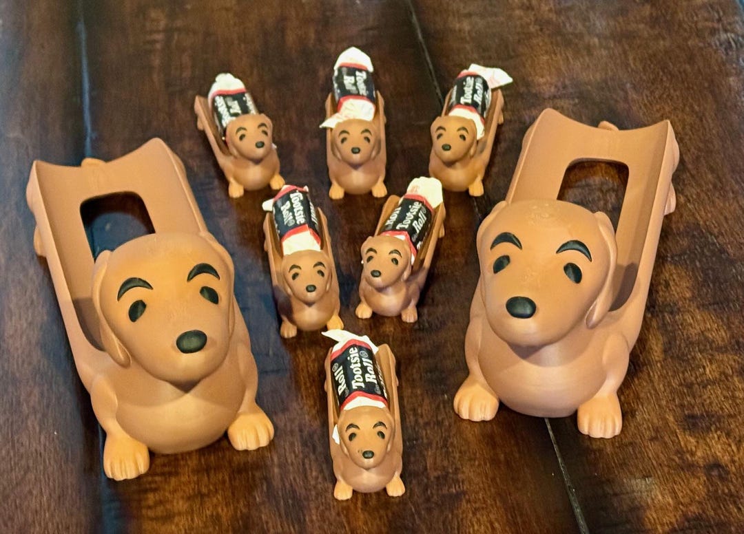 Dachshund Weiner or Tootsie Roll Holder - Etsy