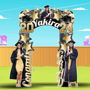 Custom Arch Entryway, Graduation Archway, Graduation Gifts ...