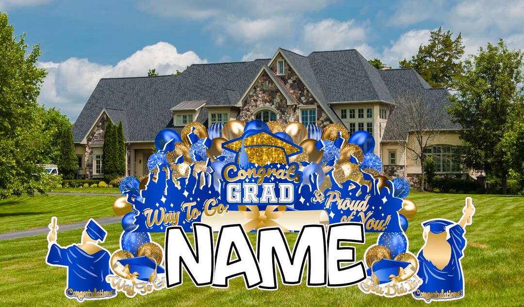 Graduation Yard Sign, Grad Yard Sign, Graduation Lawn Sign, Graduation ...