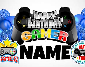 Gamer Birthday Yard Sign - Etsy
