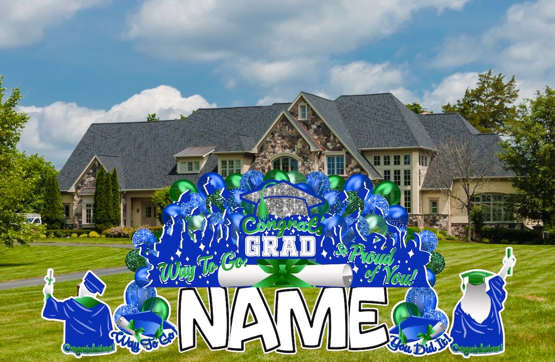 Graduation Yard Sign, Grad Yard Sign, Graduation Lawn Sign, Graduation ...
