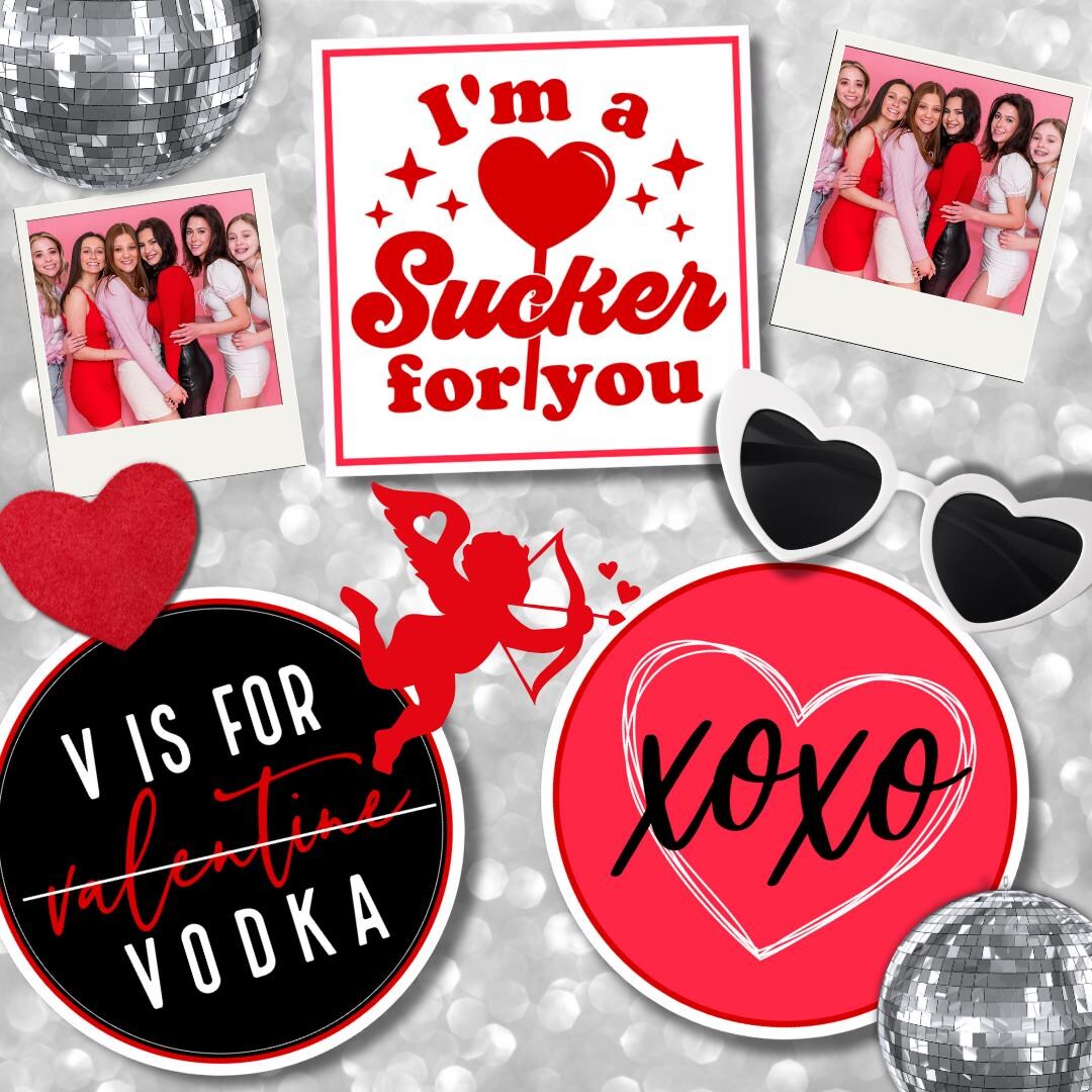 Galentines Party Photo Booth Props, Corporate Props, Custom Photo Signs ...