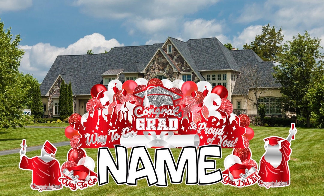 Graduation Yard Sign, Grad Yard Sign, Graduation Lawn Sign, Graduation ...