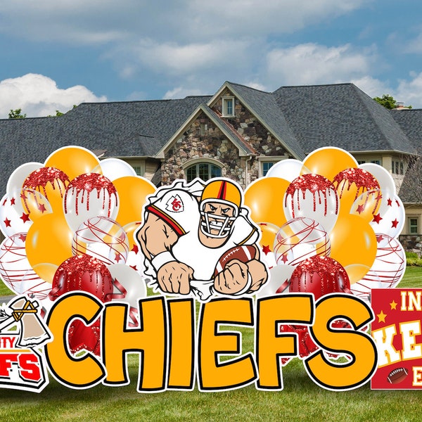 Chiefs Party Decor - Etsy