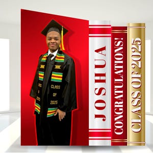 Graduation Backdrop, Grad Photo Board, Grad Books Backdrop, Graduation ...