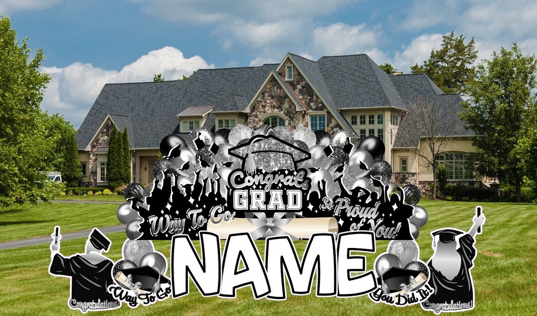 Graduation Yard Sign, Grad Yard Sign, Graduation Lawn Sign, Graduation ...