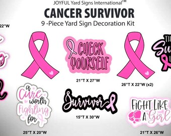 Cancer Yard Signs - Etsy