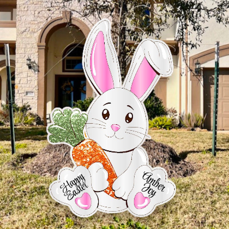 Easter Bunny Signs - Etsy