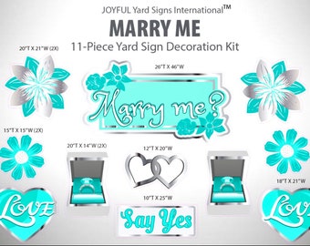 Large Marry Me Sign - Etsy