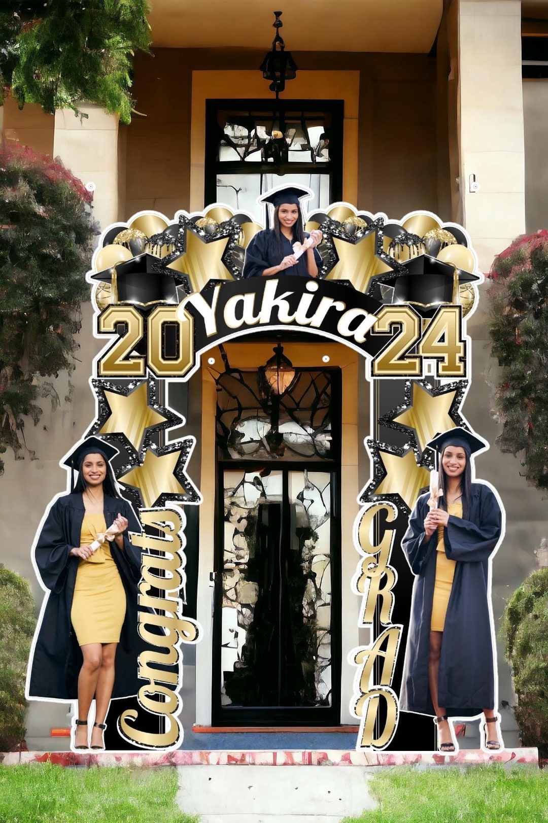 Custom Arch Entryway, Graduation Archway, Graduation Gifts ...