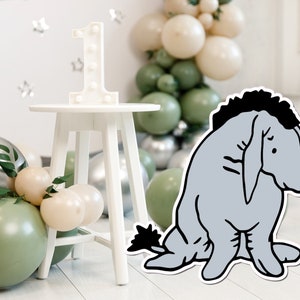 Classic Winnie the Pooh Cut Out, Vintage Eeyore Standee Party Prop ...