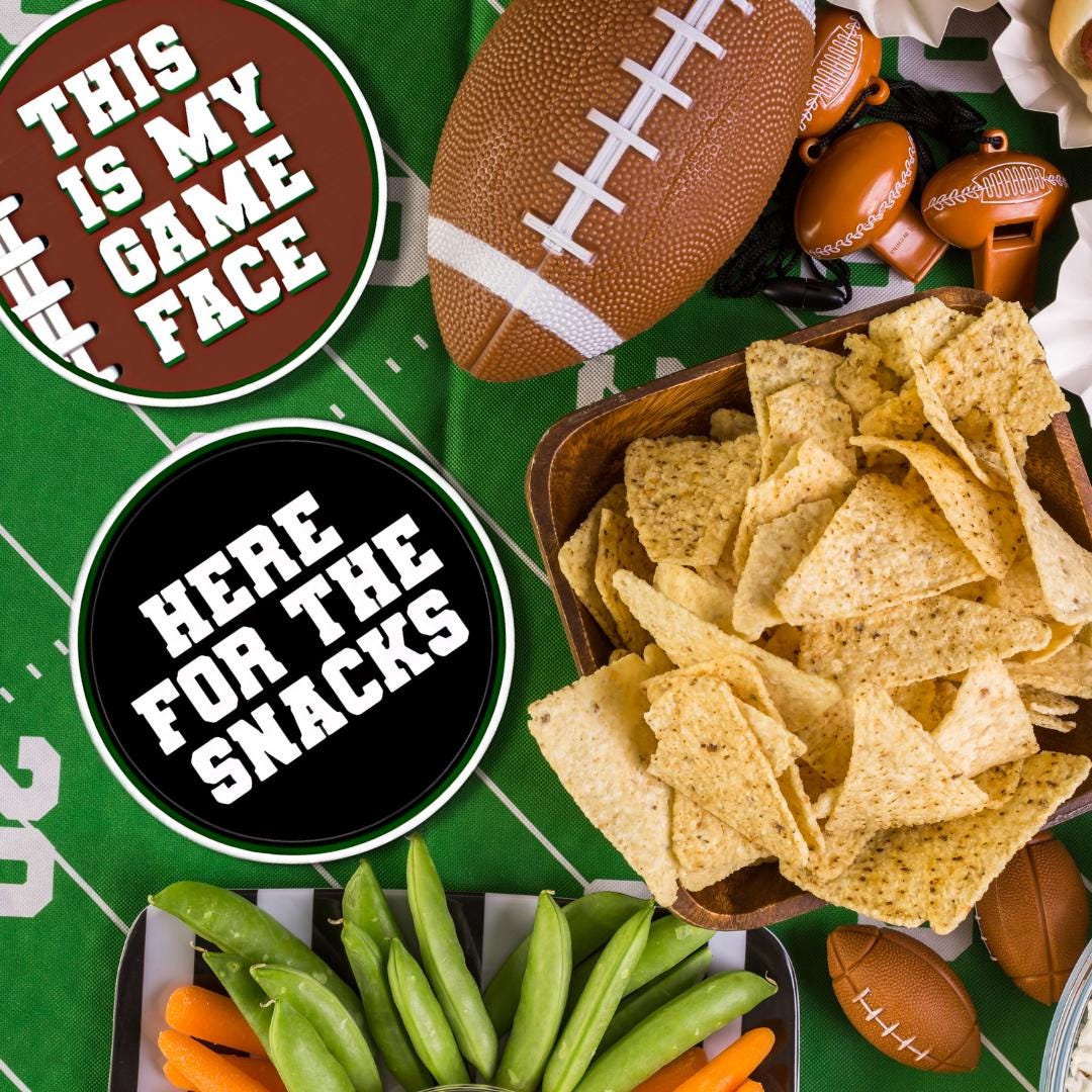 Football Photo Booth Prop Set, Custom Holiday Photo Booth Props, 360 ...