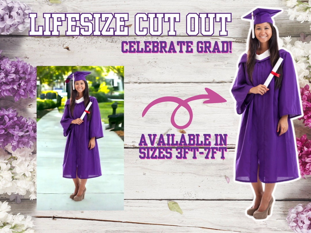 Life Size Cutout, Custom Grad Cut Out, Life Size Standee, Graduation ...