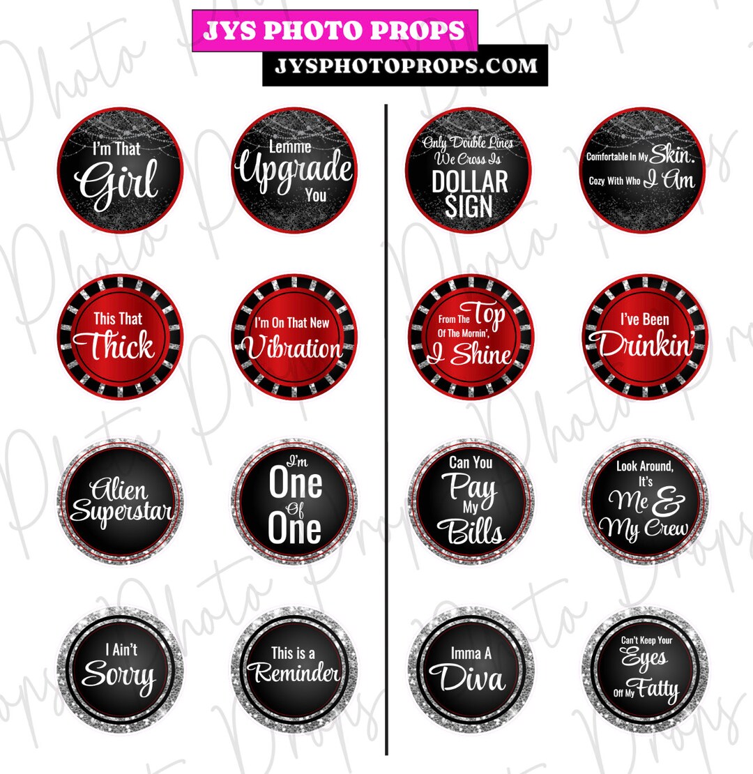 Bey Lyrics Photo Prop Set, Custom Photo Booth Props, 360 Photo Booth ...