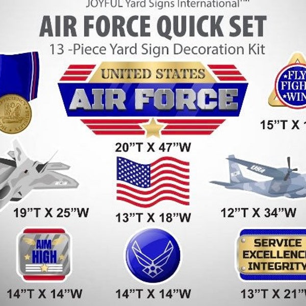 Air Force Party Decorations - Etsy