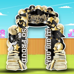Congrats Arch Entryway, Graduation Archway, Graduation Gifts ...